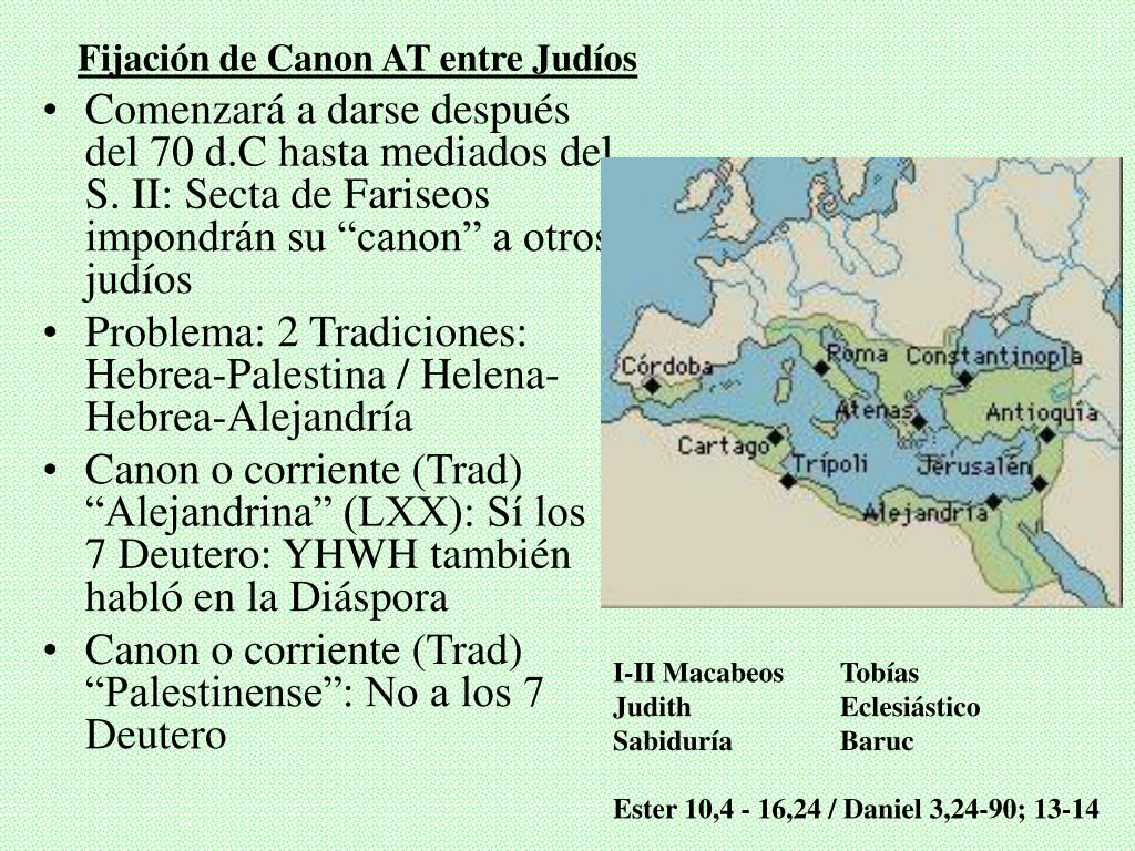 PPT - EL CANON DE LA BIBLIA PowerPoint Presentation, free download - ID ...