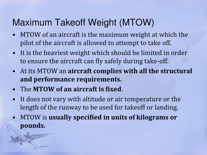 PPT - Lecture 2: Composition of Aircraft Weight PowerPoint Presentation ...