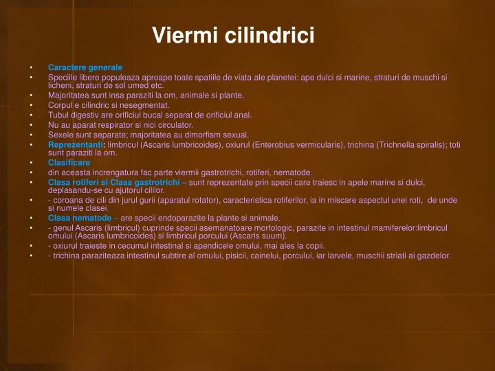 PPT - Viermii PowerPoint Presentation - ID:833486