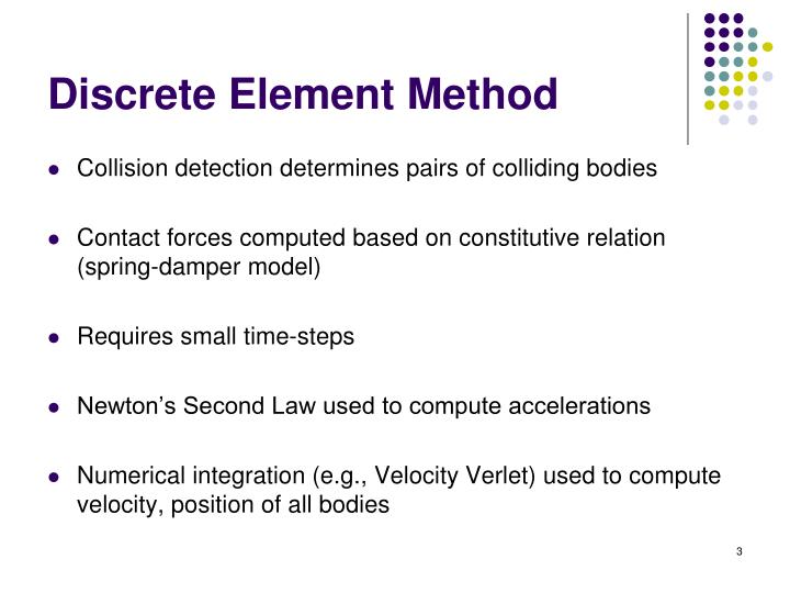 PPT - Discrete Element Method PowerPoint Presentation - ID:834064