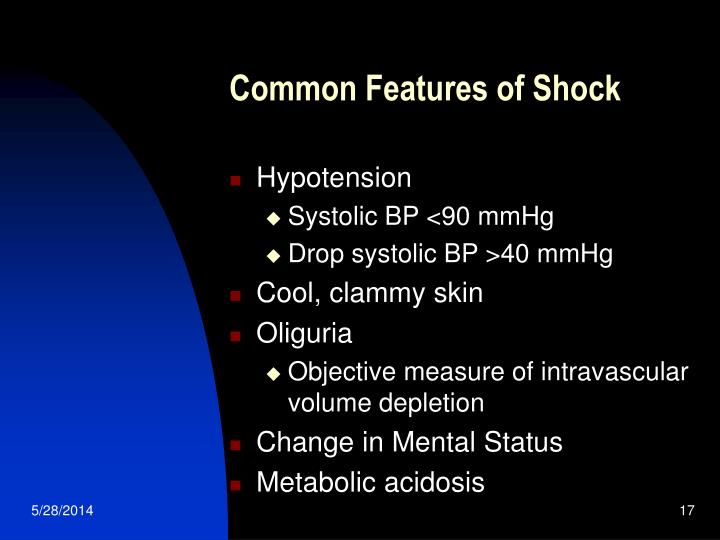 PPT - Shock/Hypotension PowerPoint Presentation - ID:834220