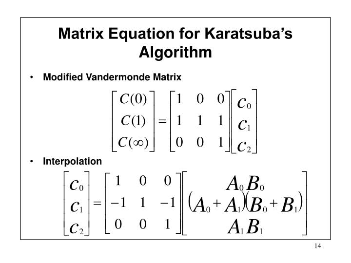 PPT - Karatsuba’s Algorithm for Integer Multiplication PowerPoint Presentation - ID:834466