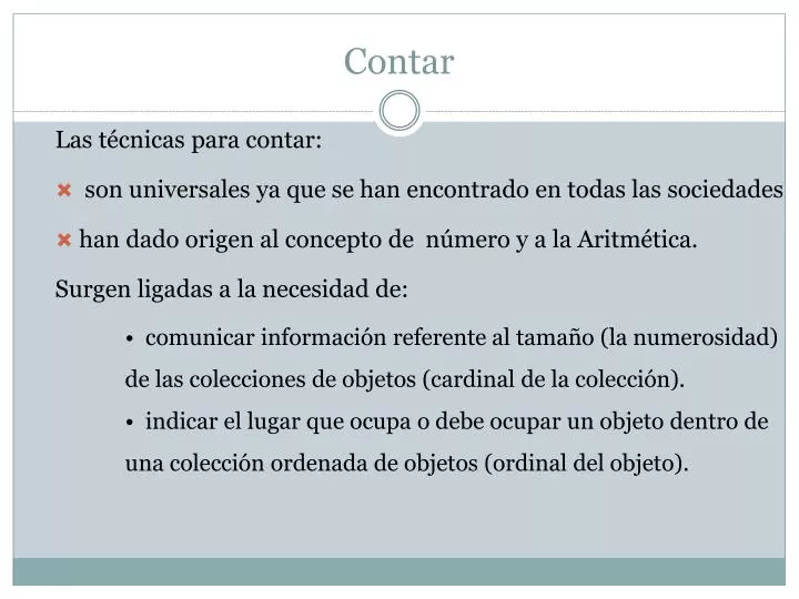 PPT - Contar PowerPoint Presentation, free download - ID:834530