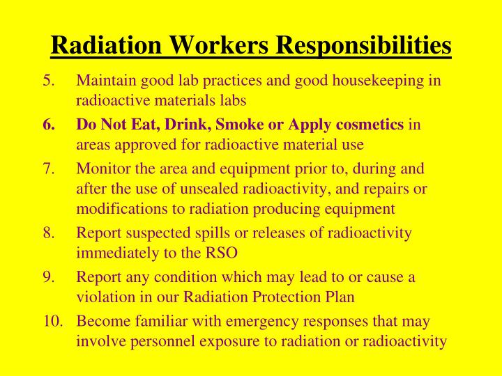 PPT - Radiation Safety Training Annual Refresher Training PowerPoint ...