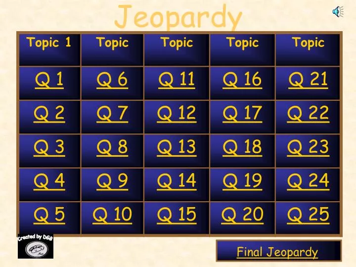 PPT - Jeopardy PowerPoint Presentation, free download - ID:835584