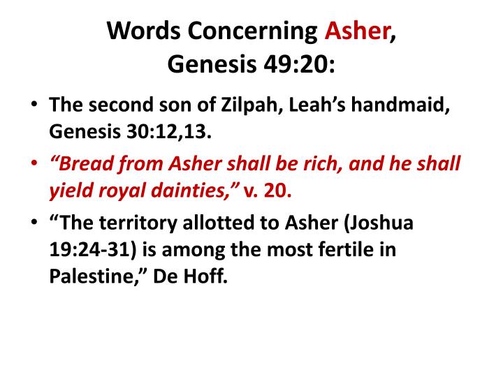 PPT - Genesis, Chapter 49 PowerPoint Presentation - ID:835585