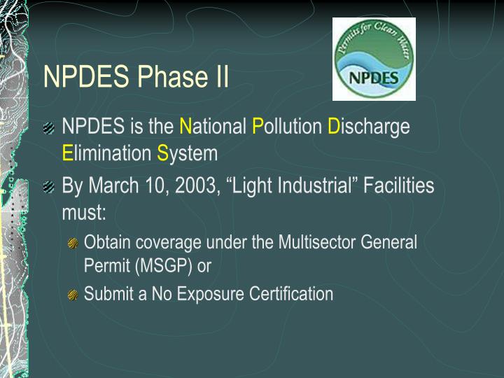 PPT - Storm Water Pollution Prevention Training PowerPoint Presentation ...