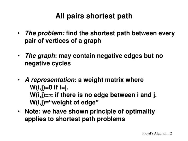 PPT - Floyd’s Algorithm PowerPoint Presentation - ID:836062 PPT - Floyd’s Algorithm PowerPoint Presentation - ID:836062