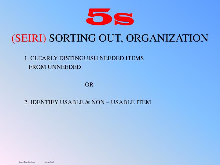 PPT - KAIZEN PowerPoint Presentation - ID:836334