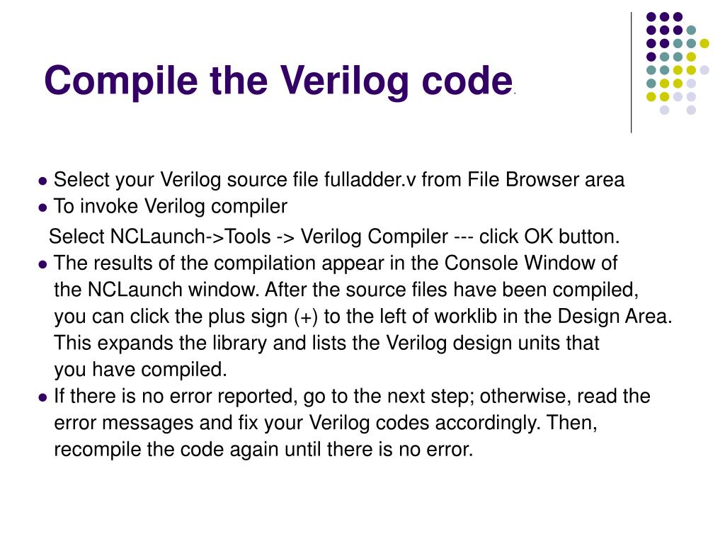 PPT - Cadence Verilog Simulation Guide and Tutorial PowerPoint ... PPT - Cadence Verilog Simulation Guide and Tutorial PowerPoint ...