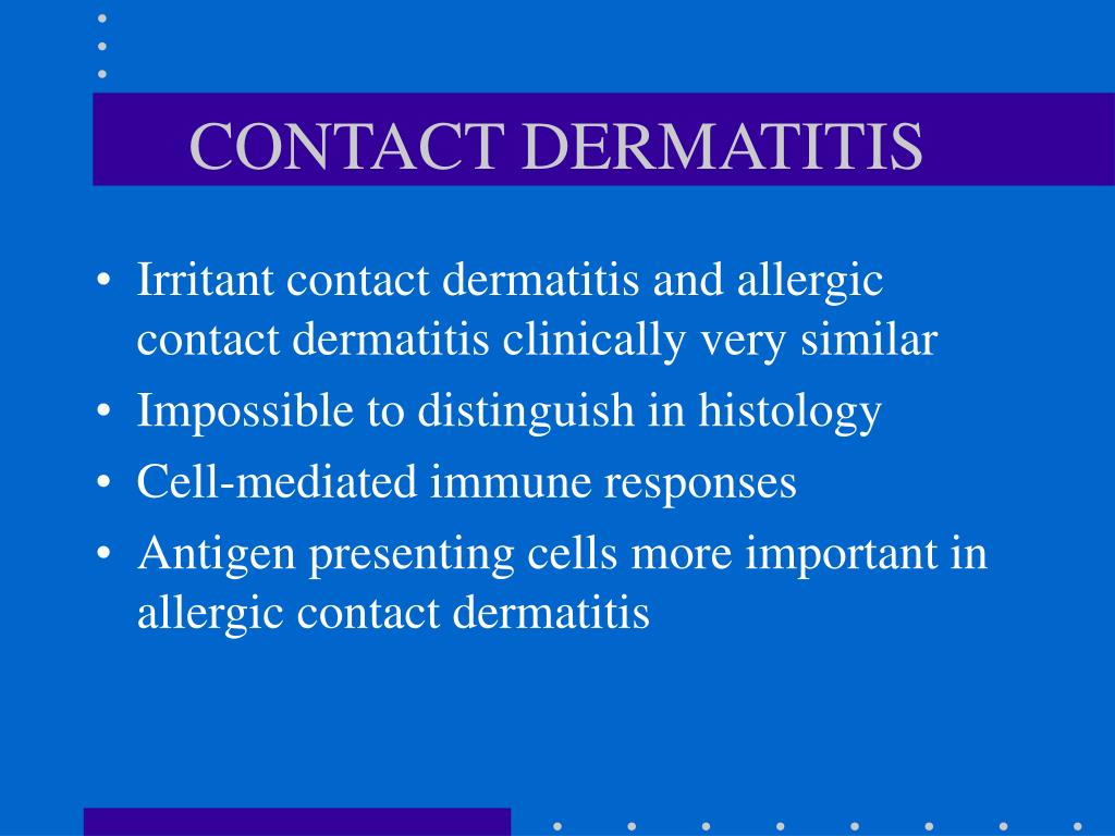 PPT - TREATMENT OF OCCUPATIONAL SKIN DISEASES PowerPoint Presentation ...