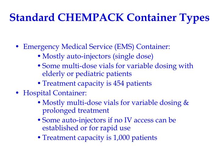 PPT - CHEMPACK: PROJECT SNAPSHOT PowerPoint Presentation - ID:837531