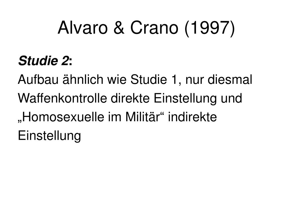 PPT - Indirekter Minderheitseinfluss als Folge einer impliziten ...