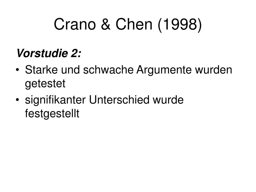 PPT - Indirekter Minderheitseinfluss als Folge einer impliziten ...