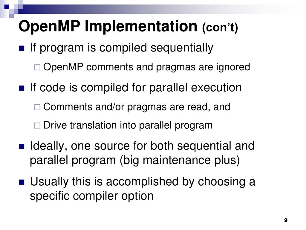 Ppt Parallel Computing Project Openmp Using Linux For Parallel Application Powerpoint