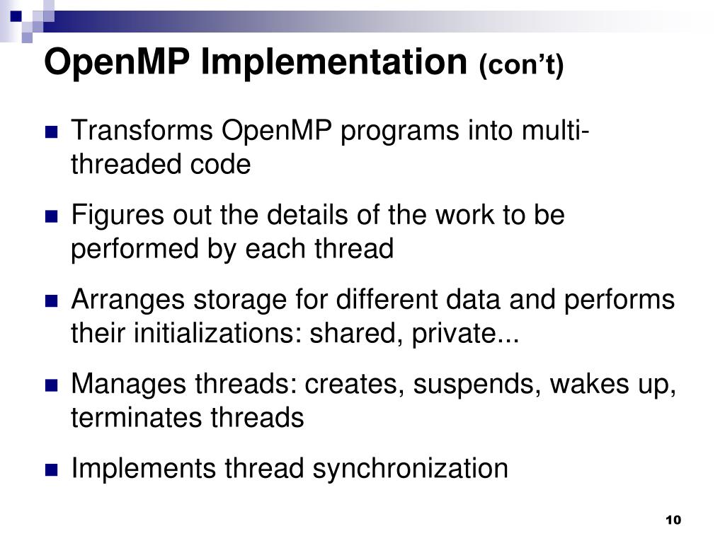 Ppt Parallel Computing Project Openmp Using Linux For Parallel Application Powerpoint