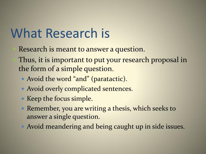 PPT - Thesis Seminar PowerPoint Presentation - ID:838545