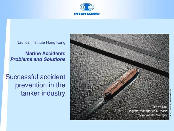 PPT - Nautical Institute Hong Kong Marine Accidents Problems and ...