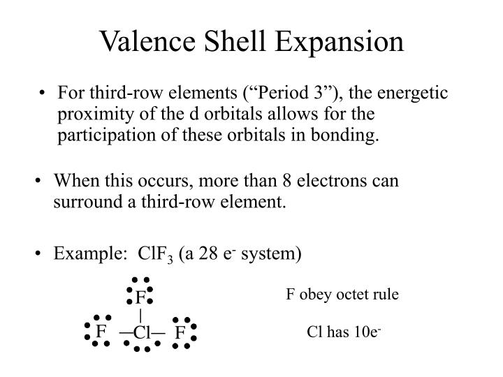 PPT - Lecture 24: Beyond the Octet PowerPoint Presentation - ID:839011