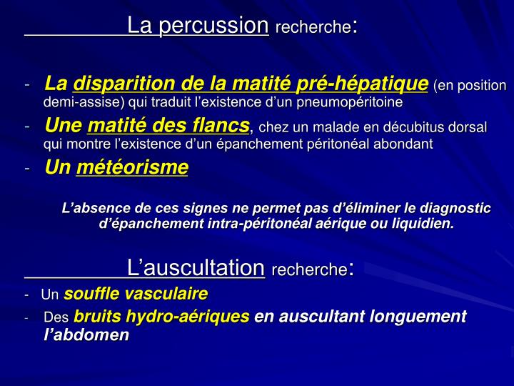 PPT - ABDOMEN AIGU PowerPoint Presentation - ID:839032