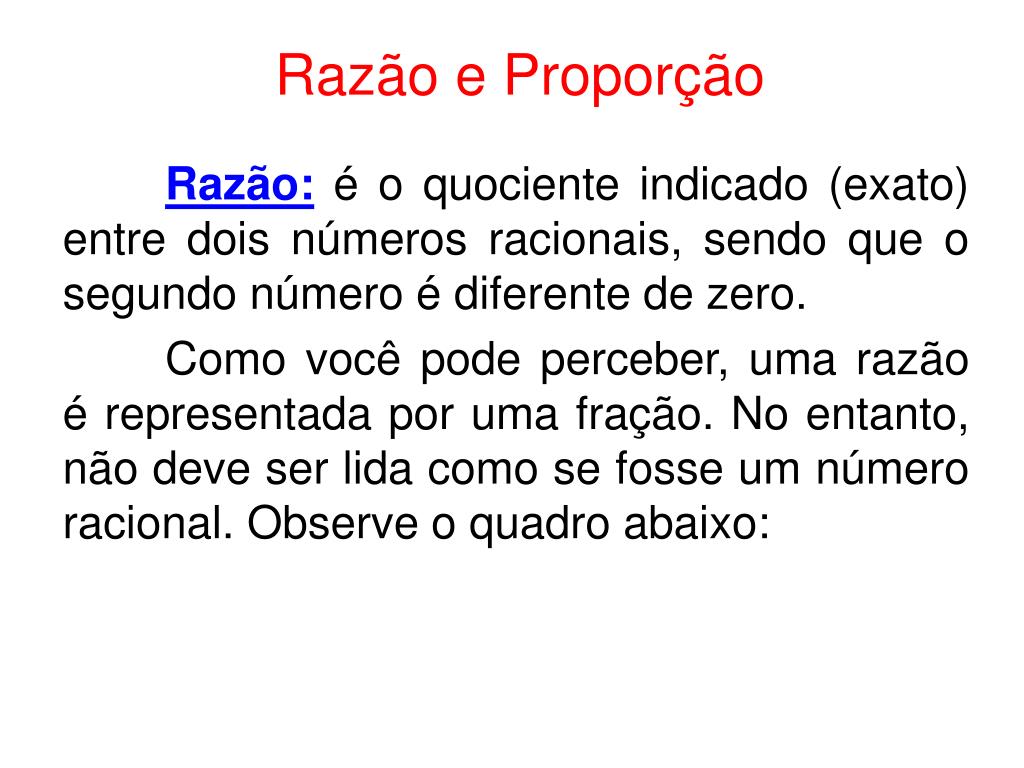 Ppt Razão E Proporção Powerpoint Presentation Free Download Id 839961