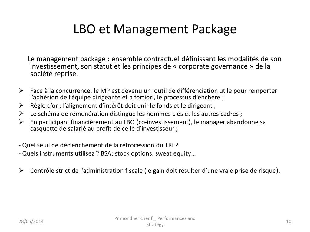 PPT - Financement et reprise d’entreprise : Venture capital versus LBO ...