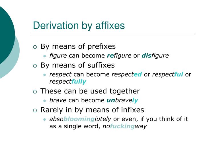 PPT - Word Formation in English PowerPoint Presentation - ID:841456