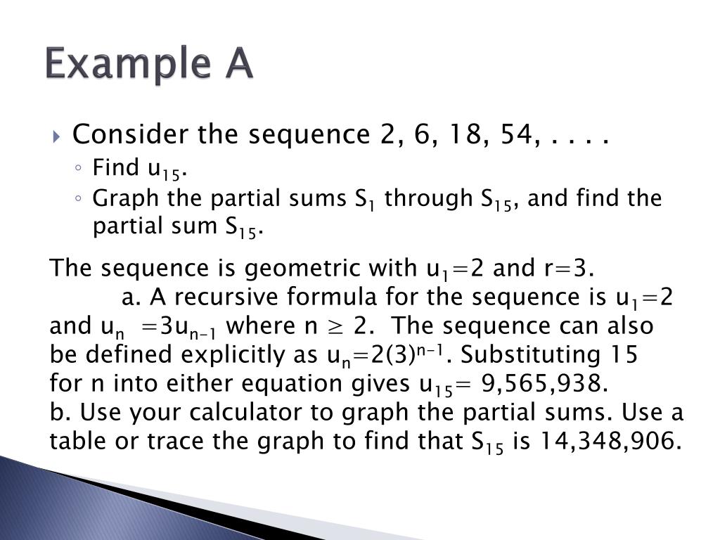 PPT - Partial Sums for Geometric Series PowerPoint Presentation, free ... PPT - Partial Sums for Geometric Series PowerPoint Presentation, free ...