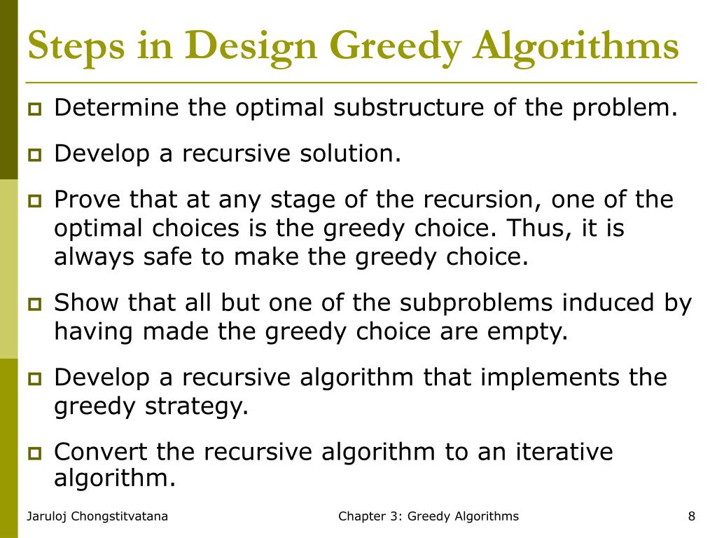 PPT - Greedy Algorithms PowerPoint Presentation, free download - ID:841941 PPT - Greedy Algorithms PowerPoint Presentation, free download - ID:841941