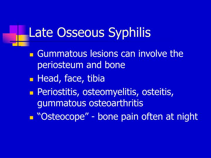 PPT - Syphilis PowerPoint Presentation - ID:842819