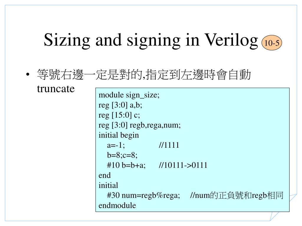 PPT - Verilog PowerPoint Presentation, free download - ID:842910