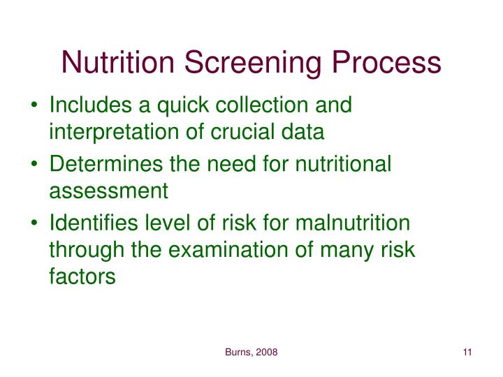 PPT - Nutrition Screening and Assessment PowerPoint Presentation - ID ...