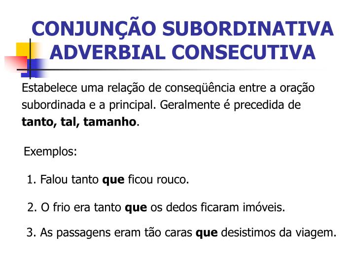 PPT - Classe Gramatical da palavra QUE PowerPoint Presentation - ID:844521