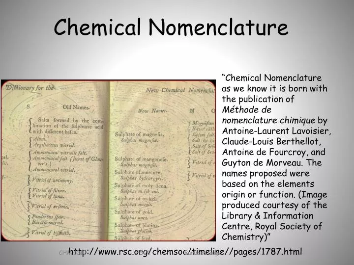 PPT - Chemical Nomenclature PowerPoint Presentation, free download - ID ...