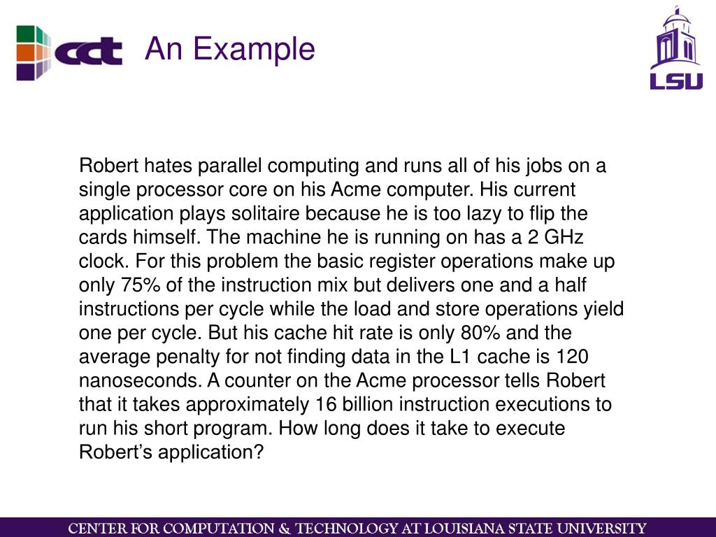Ppt High Performance Computing Concepts Methods And Means Parallel Threads Computing