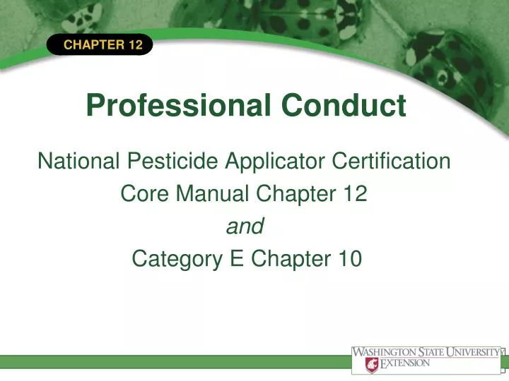 PPT - Professional Conduct PowerPoint Presentation, free download - ID ...