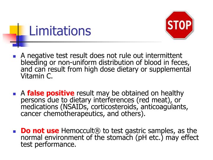 PPT - Point of Care Testing: Hemoccult ® Fecal Occult Blood PowerPoint ...