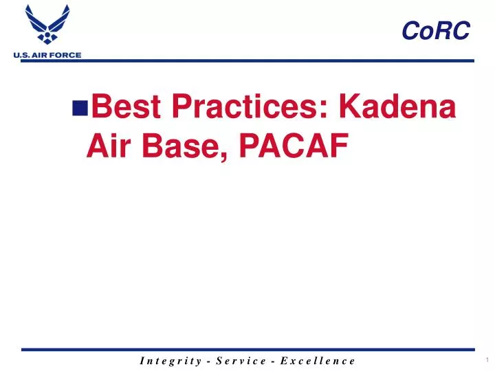 PPT - CoRC PowerPoint Presentation, free download - ID:846234