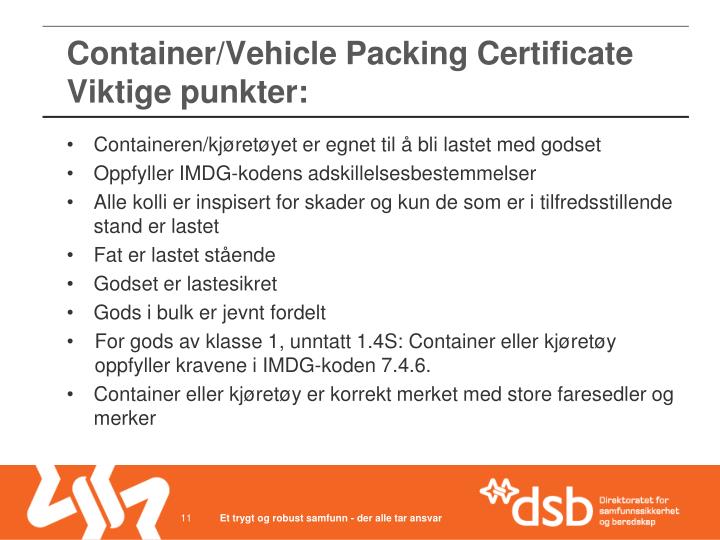 PPT - Erfaringer fra containerkontroll PowerPoint Presentation - ID:847412
