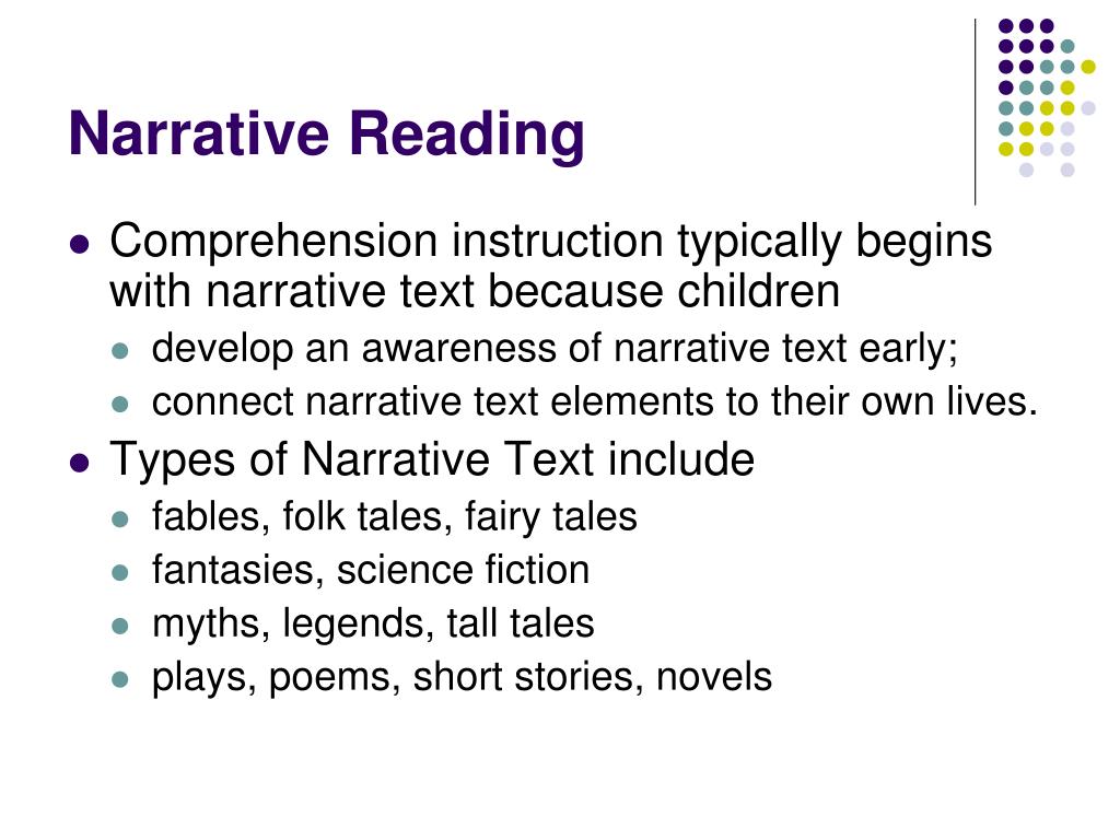 PPT - Chapter 14: Narrative Reading PowerPoint Presentation, free ... PPT - Chapter 14: Narrative Reading PowerPoint Presentation, free ...