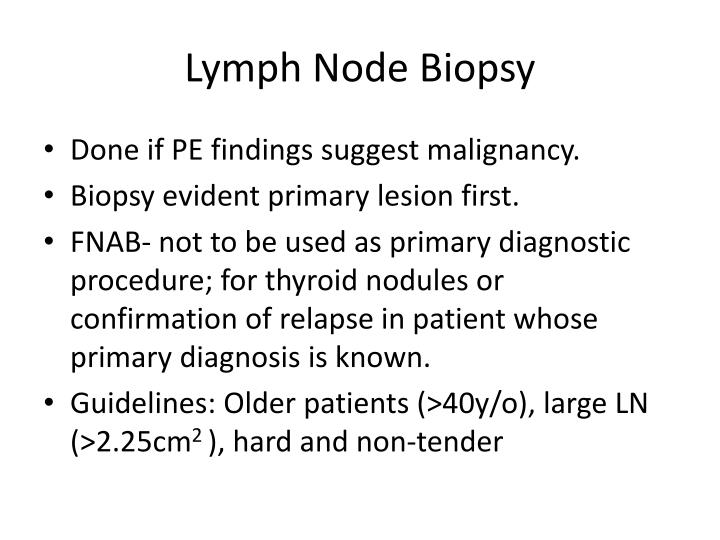 PPT - Approach to a Patient with Lymphadenopathy PowerPoint ...