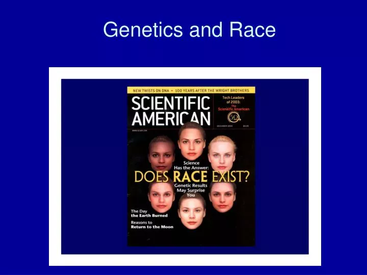 PPT - Genetics and Race PowerPoint Presentation, free download - ID:850634