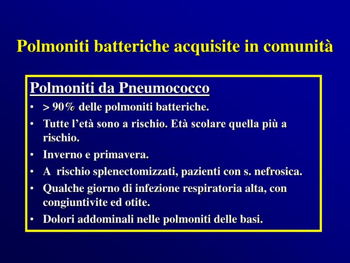 PPT - Le polmoniti in età pediatrica PowerPoint Presentation - ID:850837