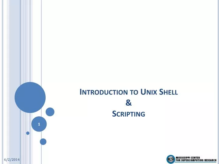 Ppt Introduction To Unix Shell And Scripting Powerpoint Presentation Id851239