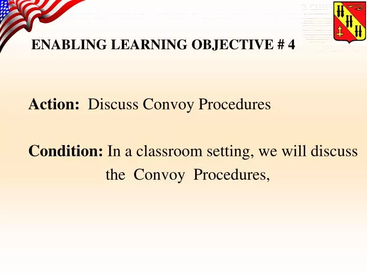 PPT - ENABLING LEARNING OBJECTIVE # 4 PowerPoint Presentation, free ... PPT - ENABLING LEARNING OBJECTIVE # 4 PowerPoint Presentation, free ...