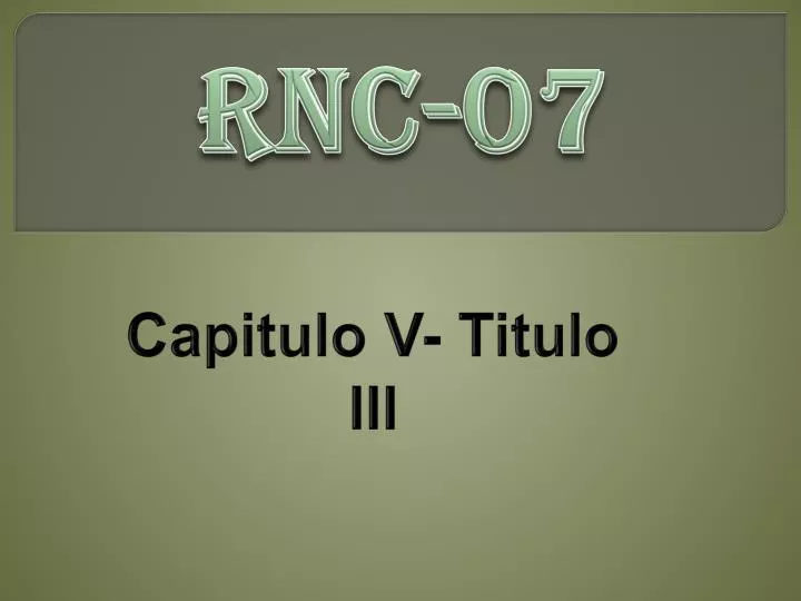 PPT - RNC-07 PowerPoint Presentation, free download - ID:851630