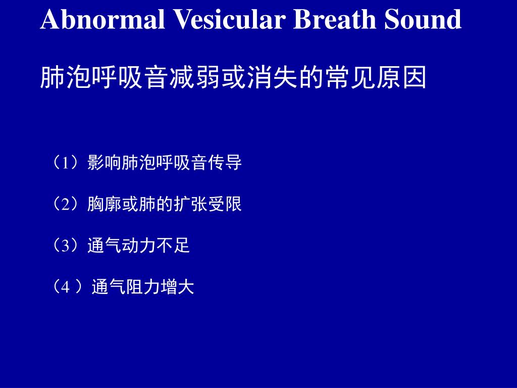 PPT - Physical Examination of the Chest Department of medicine Liu Yuan ...