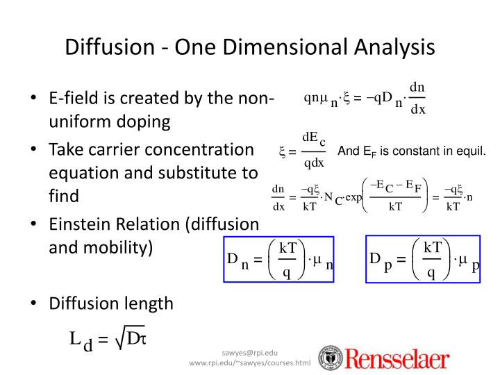 PPT - ECSE-6230 Semiconductor Devices and Models I Lecture 7 PowerPoint ...