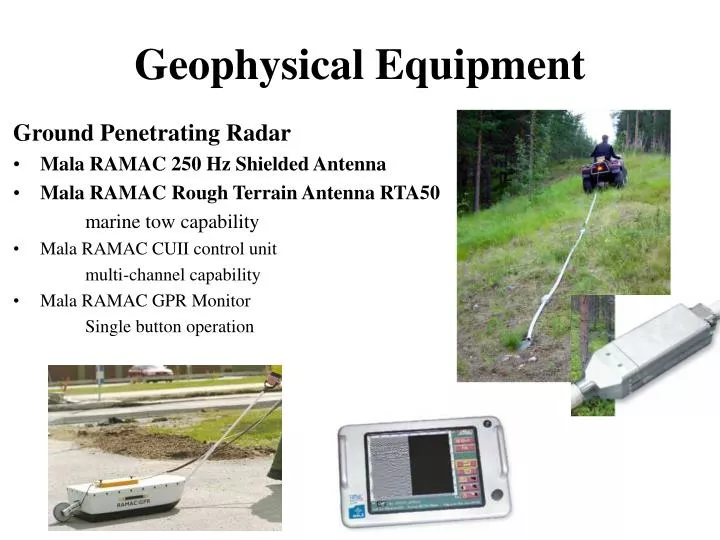 PPT - Geophysical Equipment PowerPoint Presentation, free download - ID ...