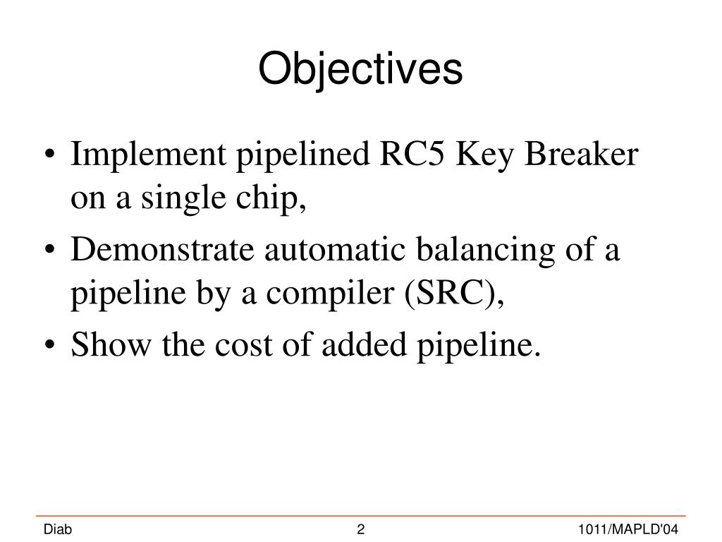 Ppt An Automated Pipeline Balancing In The Src Reconfigurable Computer And Its Application To 8769